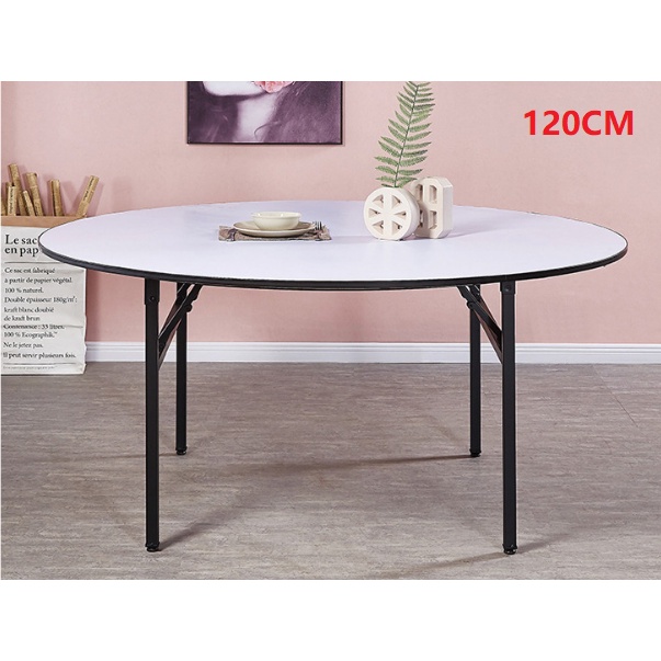 Multiple Size Big Folding Round Table Canteen Restaurant Banquet ...