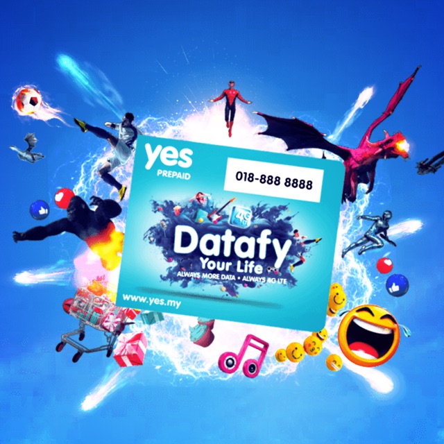 Simkad Unlimited YES 4G | Shopee Malaysia