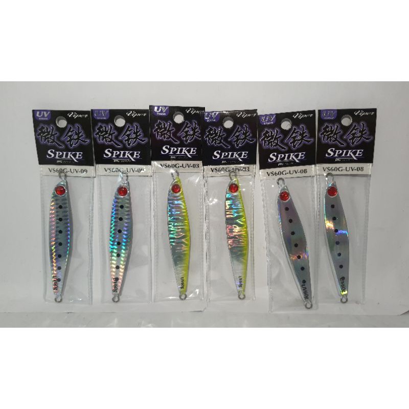 VIPER SPIKE JIG 40G 60G 80G (UV) | Shopee Malaysia
