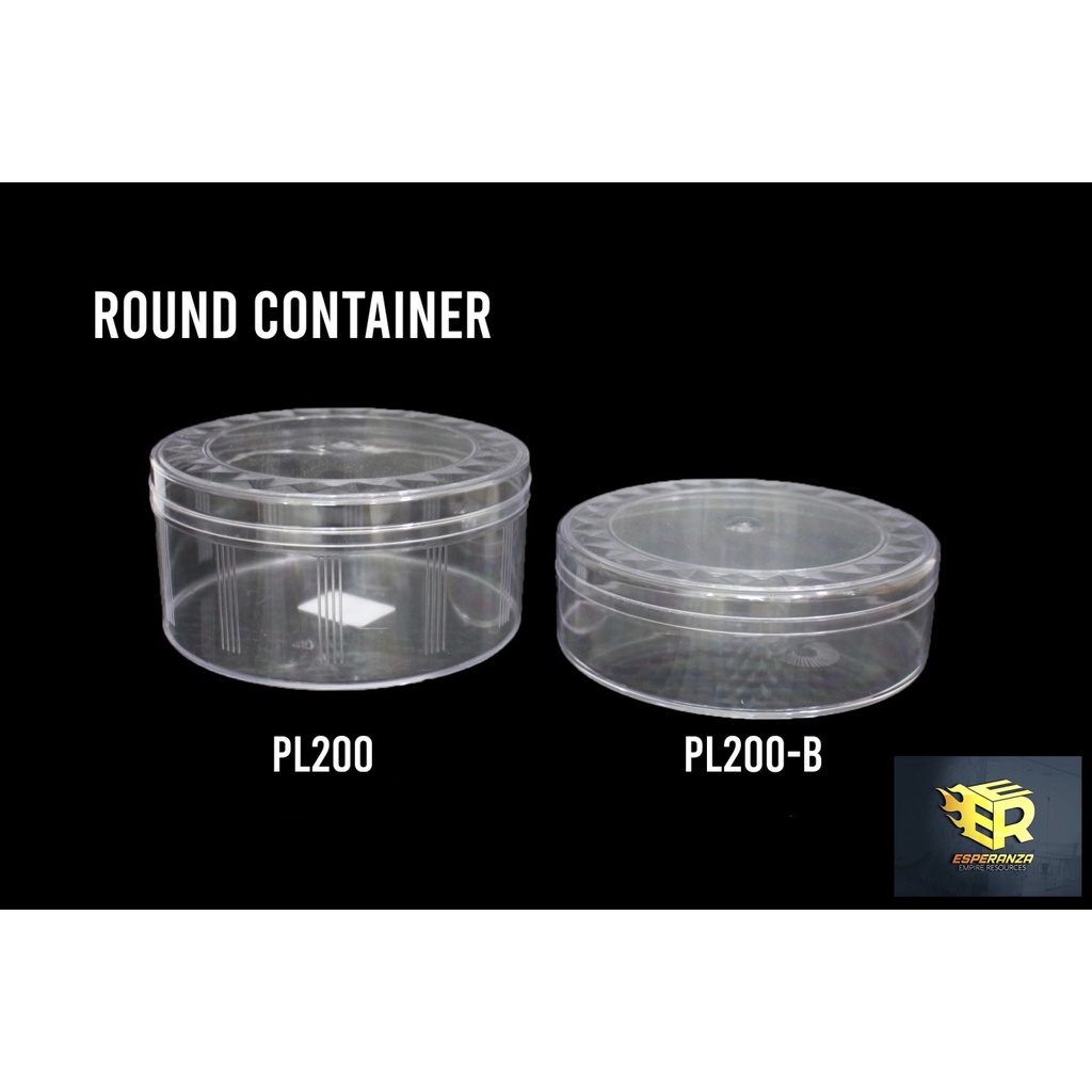 ROUND CONTAINER PL200 PL200-B/ BALANG BULAT BEKAS KUIH/ BALANG BULAT ...