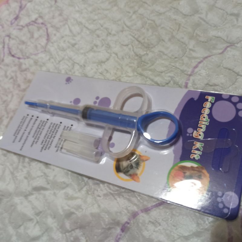 Picagari untuk Ubat Pil Kucing - Biru | Shopee Malaysia