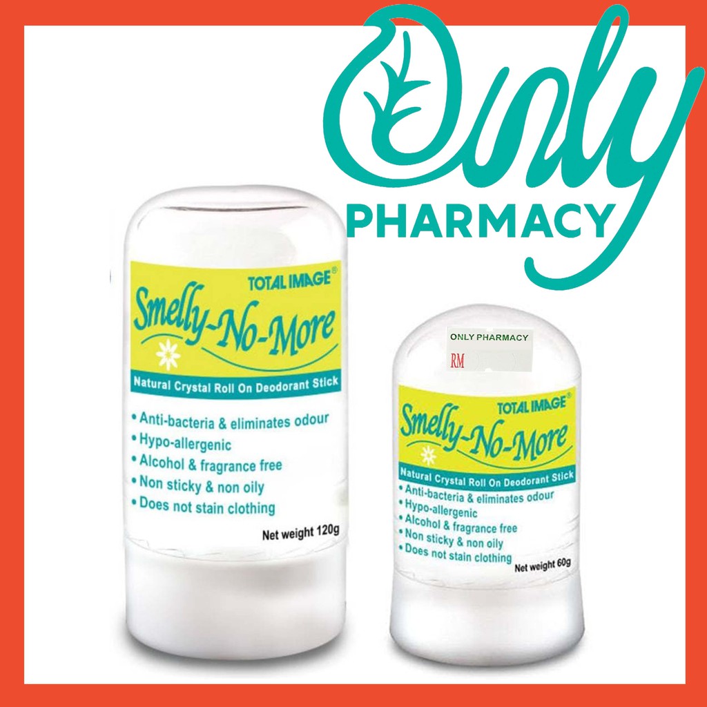 Total Image Smelly No More Crystal Deodorant Roll On 60g or 120g ...