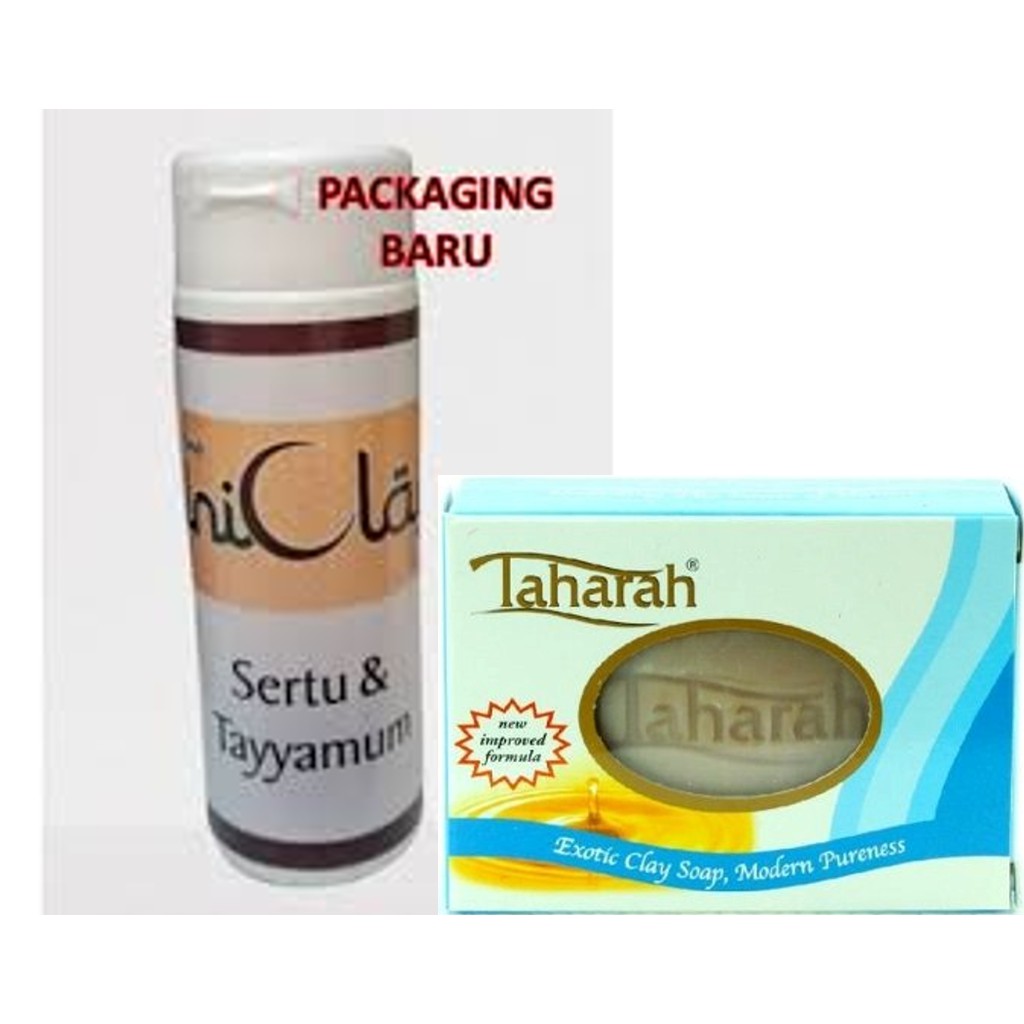 SET SABUN TAHARAH DAN DEBU TAYAMUM SUCI NAJIS SAMAK TIADA AIR WUDHU ...