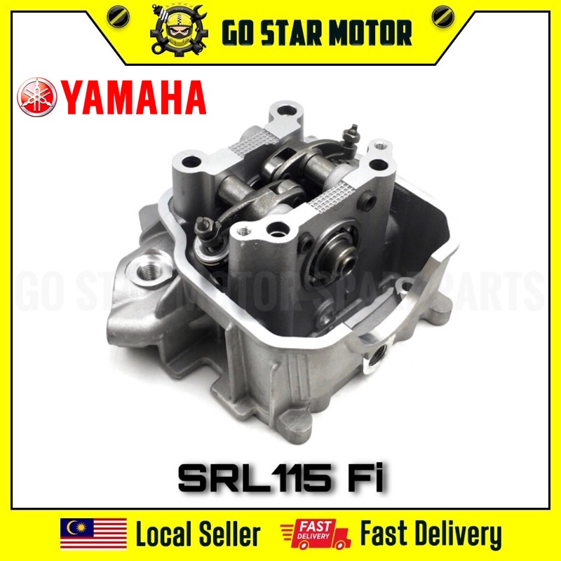 YAMAHA SRL115FI SRL115 FI LAGENDA Standard Cylinder Head Full Set With ...