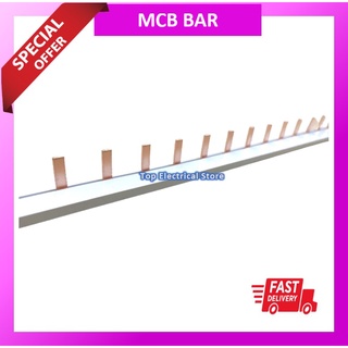 SINGLE PHASE MCB COPPER BAR 1POLE 63A/ MCB COPPER BUS BAR WITH PVC ...