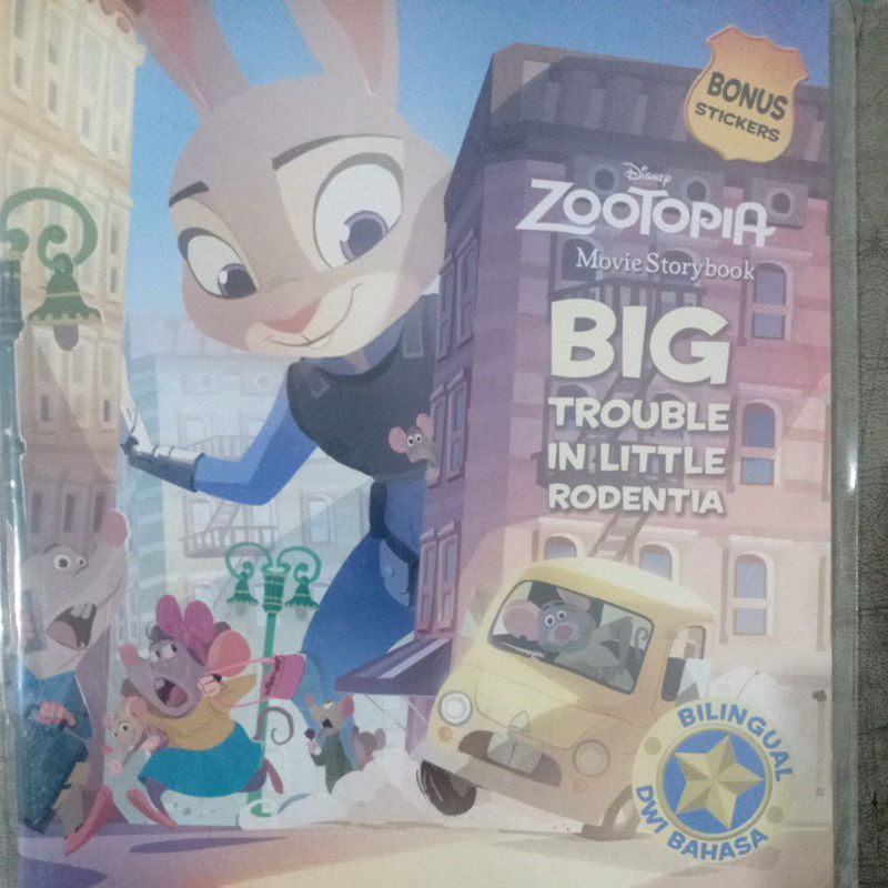 Disney Zootopia Big Trouble in Little Rodentia children's story book ...