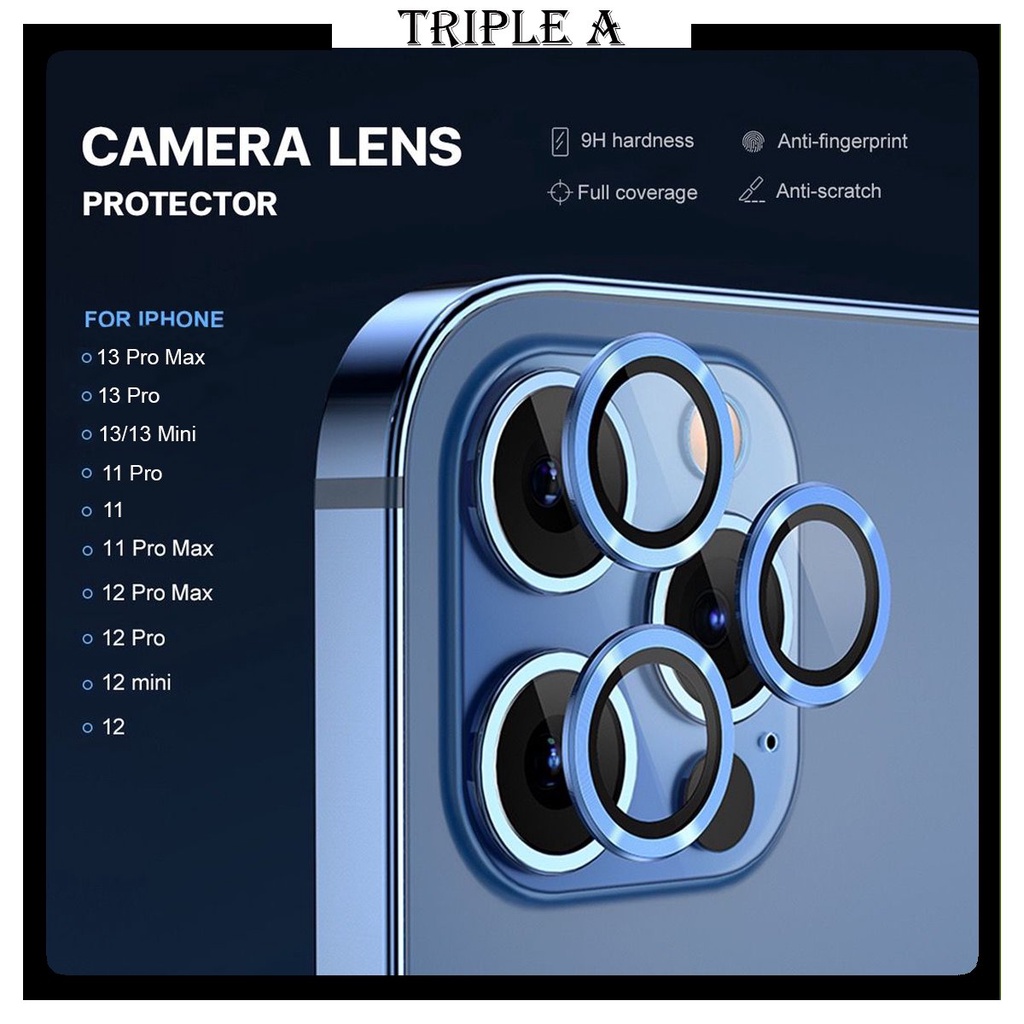 Camera Ring Lens Protection Glass Iphone 11 11 Pro 11 Pro Max 12 12 Pro ...