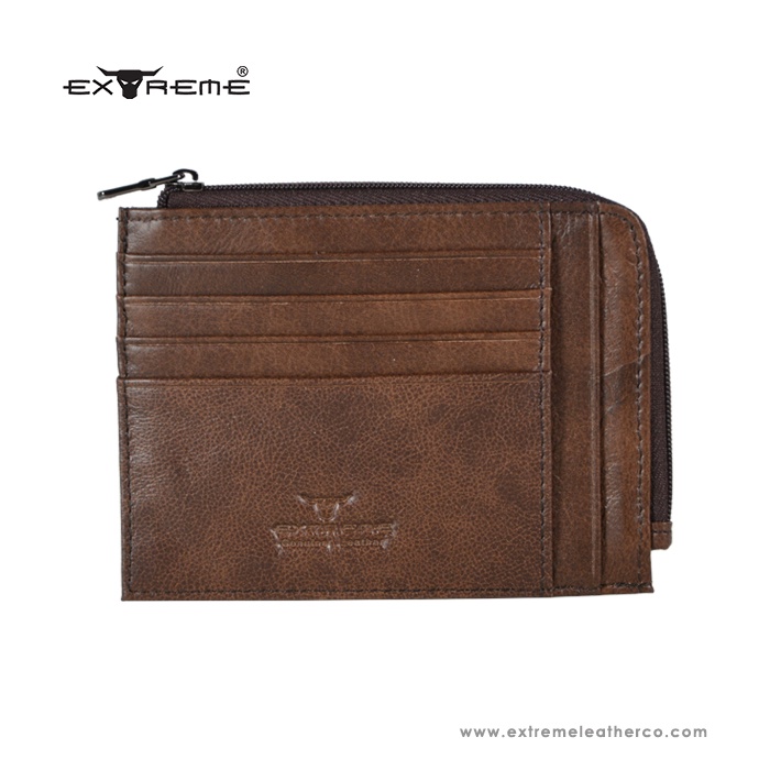[Extreme] Genuine Leather Card Holder Wallet For Men | Dompet Kulit ...