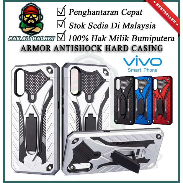 VIVO V27 Pro/V25/V25E/V23/V23E/V20/S1 PRO/V5/V7 Plus/V9/ V15/V17/V19 Knight Stand Armor Hard ...