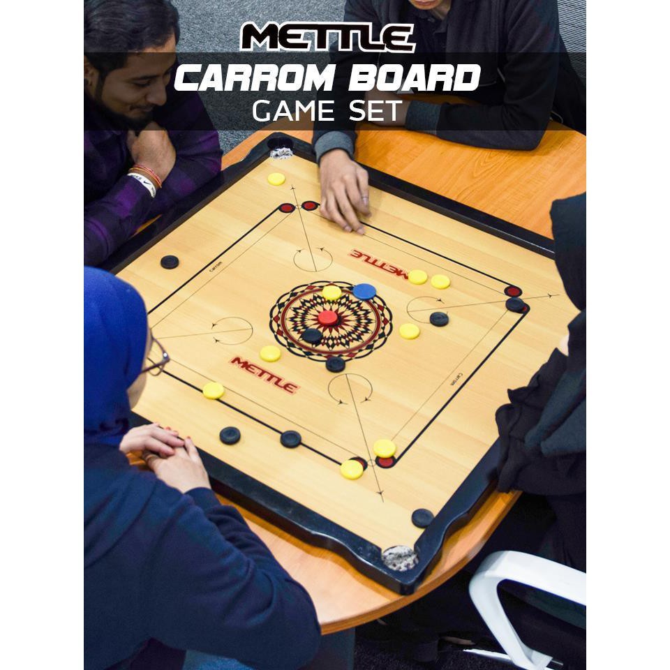 Carrom Boardgame Set Papan Karom Set 84cmx84cm | Shopee Malaysia