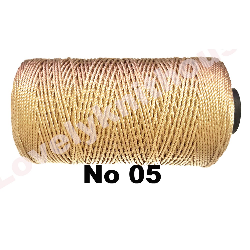 45 Color 3ply 100g+- Nylon Yarn Benang Nilon Nylon Yarn 100g+-/Roll ...