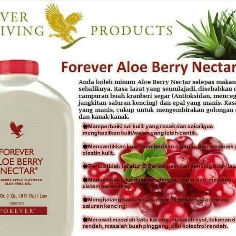 ALOE BERRY NECTAR FLP | Shopee Malaysia