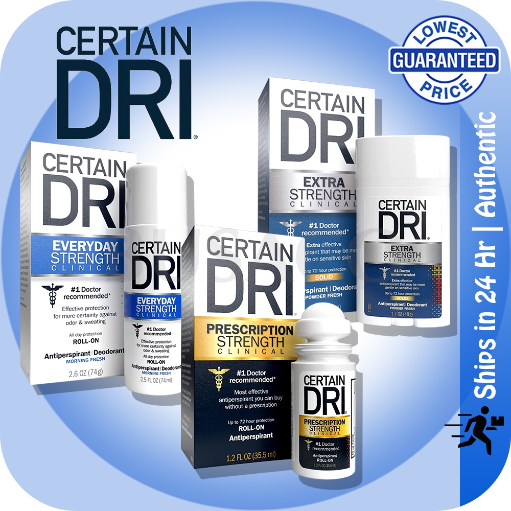 🔥In Stock🔥 Certain Dri Prescription Strength | Extra Strength ...