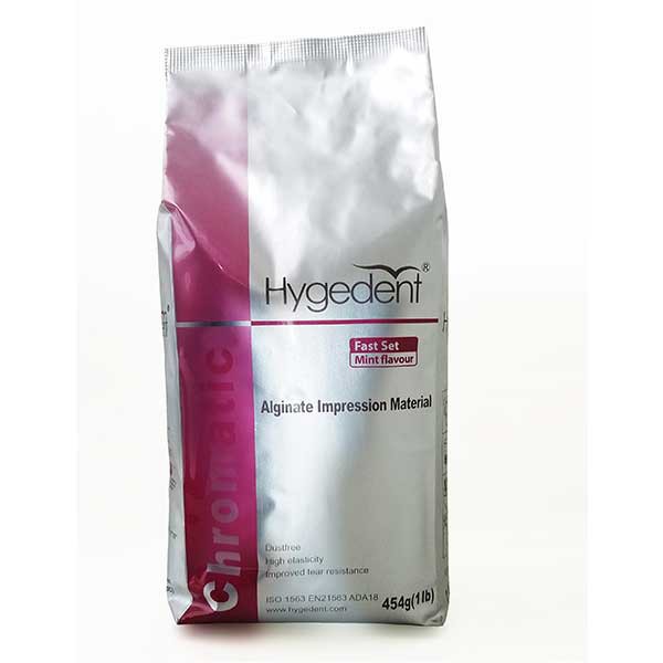 Hygedent Alginate Impression Materials Fast Set Mint Flavour 454g (Exp ...