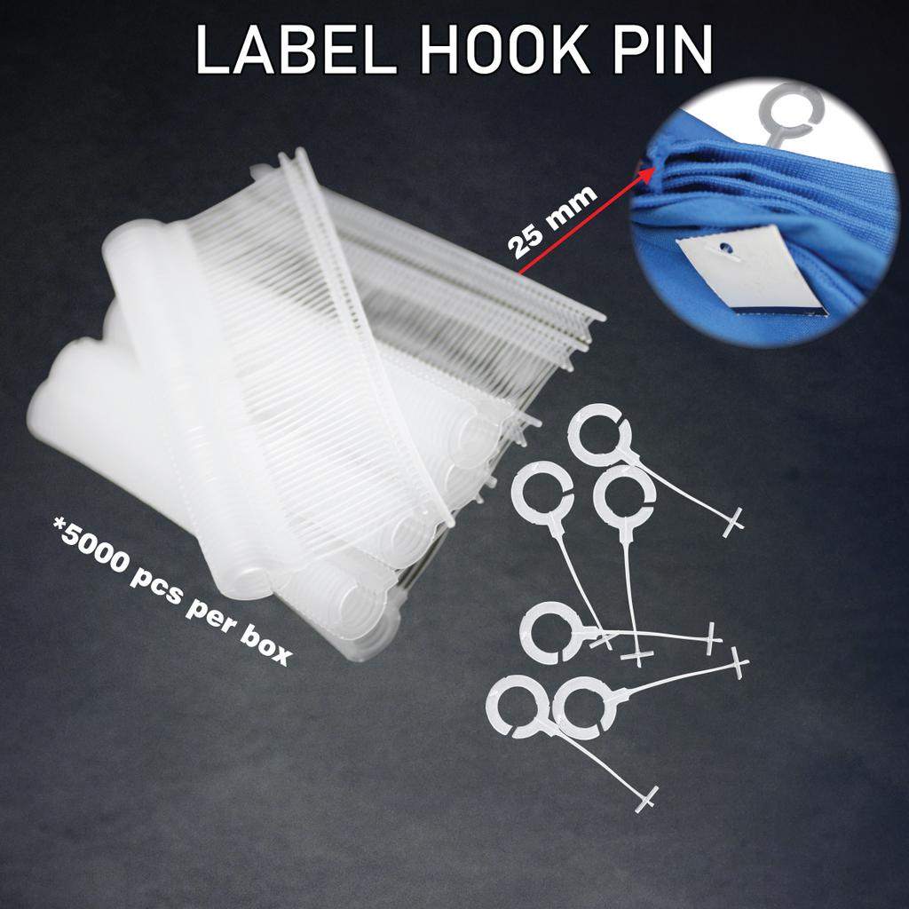 Arrow Tag Gun Hook Pin 25mm/35mm 0 Standard Clear 5000 pcs | Shopee ...