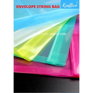 [ KB-118A ] A4 KIDARIO STRING FOLDER / A4 STRING ENVELOPE FILE / A4 ...