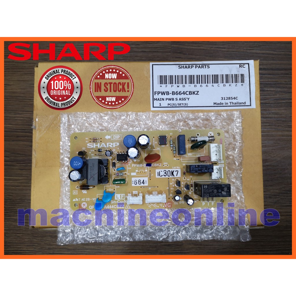 SHARP SJ176TSL Refrigerator PCB Board 100% Original. | Shopee Malaysia