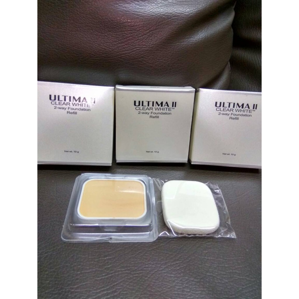 Ultima II Clear White 2 -Way Foundation Refill 10g | Shopee Malaysia