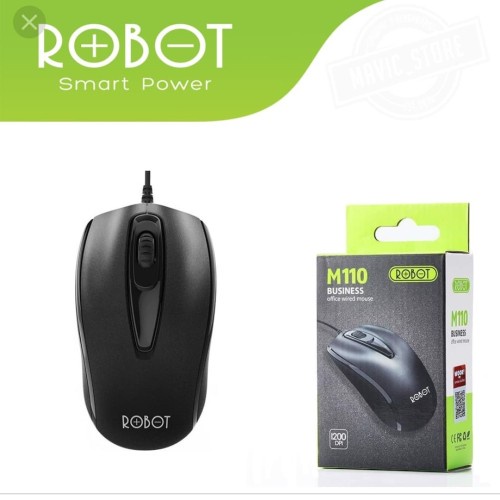 Mouse ROBOT M110 | Shopee Malaysia
