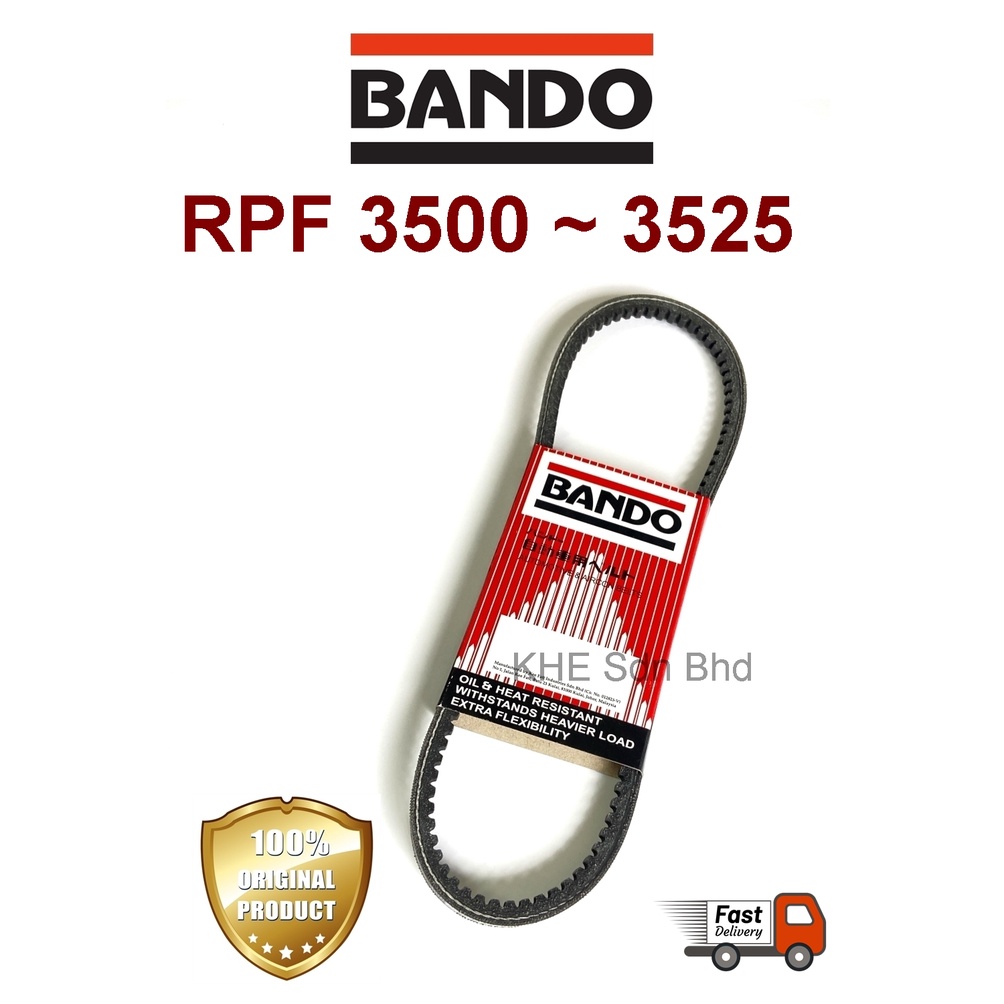 Bando Belt RPF 3500 3505 3510 3515 3520 3525 (13 x 1250 1260 1270 1285 ...
