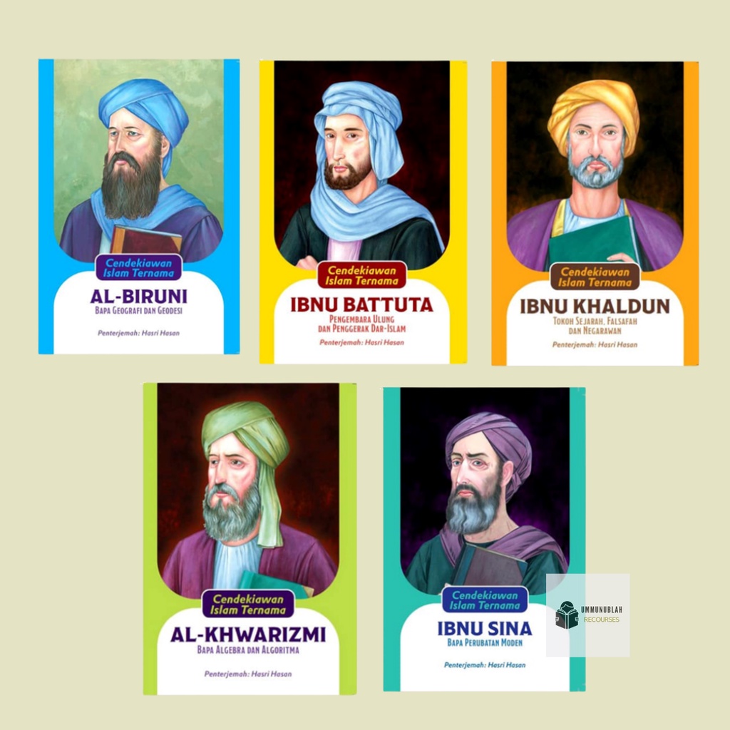 Kombo Cendekiawan Islam Ternama ( Al-Khawarizmi / Ibnu Khaldun / ibnu ...