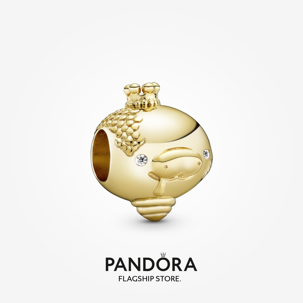 Pandora 14k Gold-Plated Shining Snake Charm | Shopee Malaysia