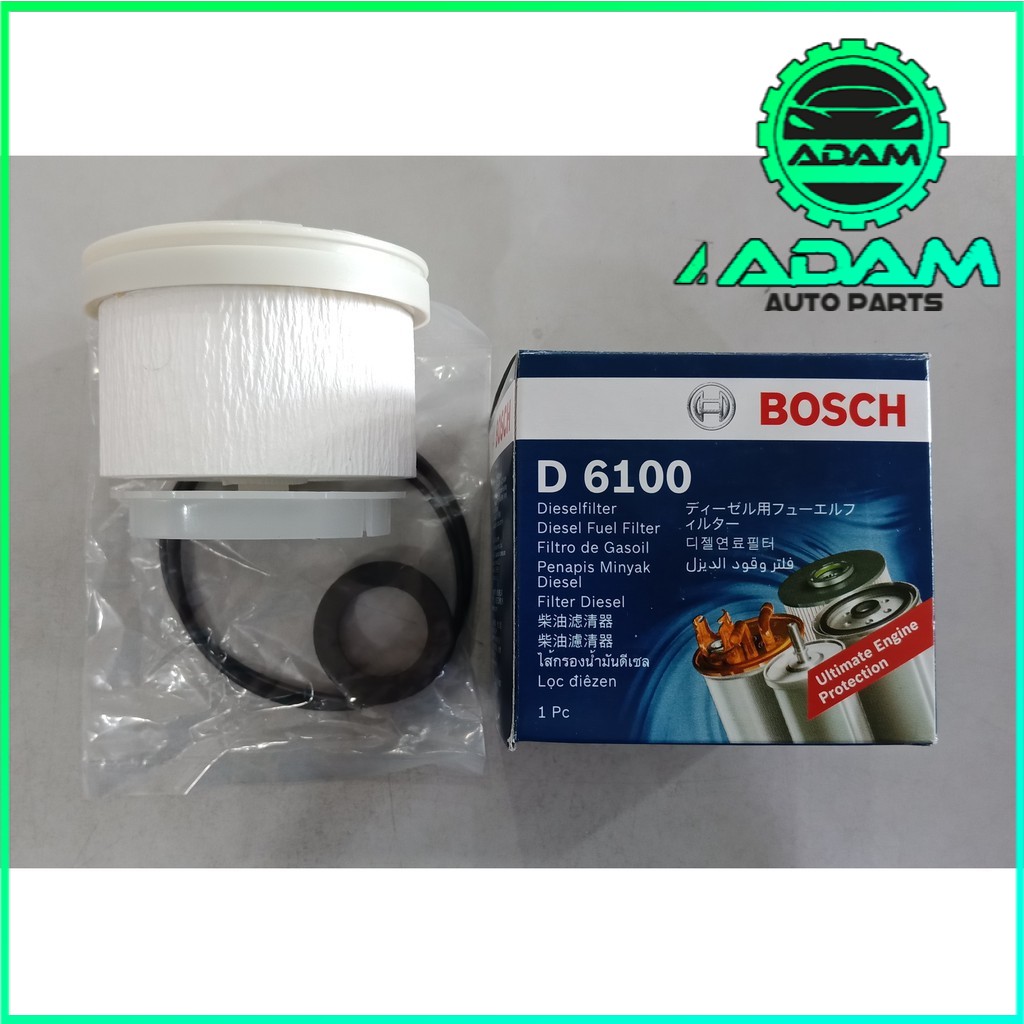 BOSCH DIESEL FUEL FILTER TOYOTA HILUX VIGO KUN25 KUN26 ISUZU D-MAX ...