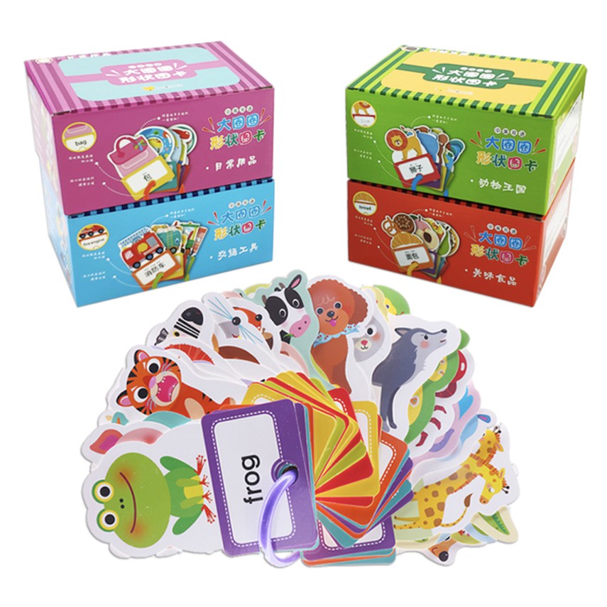 Baby english Chinese Baby Early Learning Card/Kids Book/Early Learning ...
