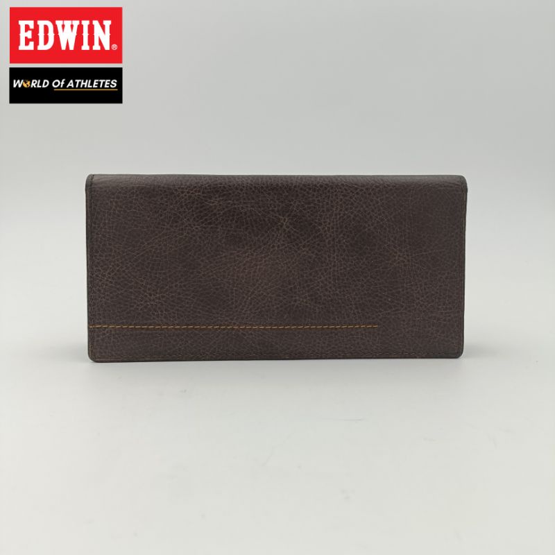 Original Edwin Leather Long Wallet (EWEM 30752) | Shopee Malaysia