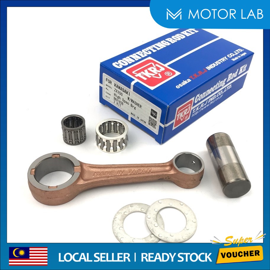 KAWASAKI ZXR150 ZX150 RR150 RR KRR150 DOUBLE R CONNECTING ROD KIT 100% ...