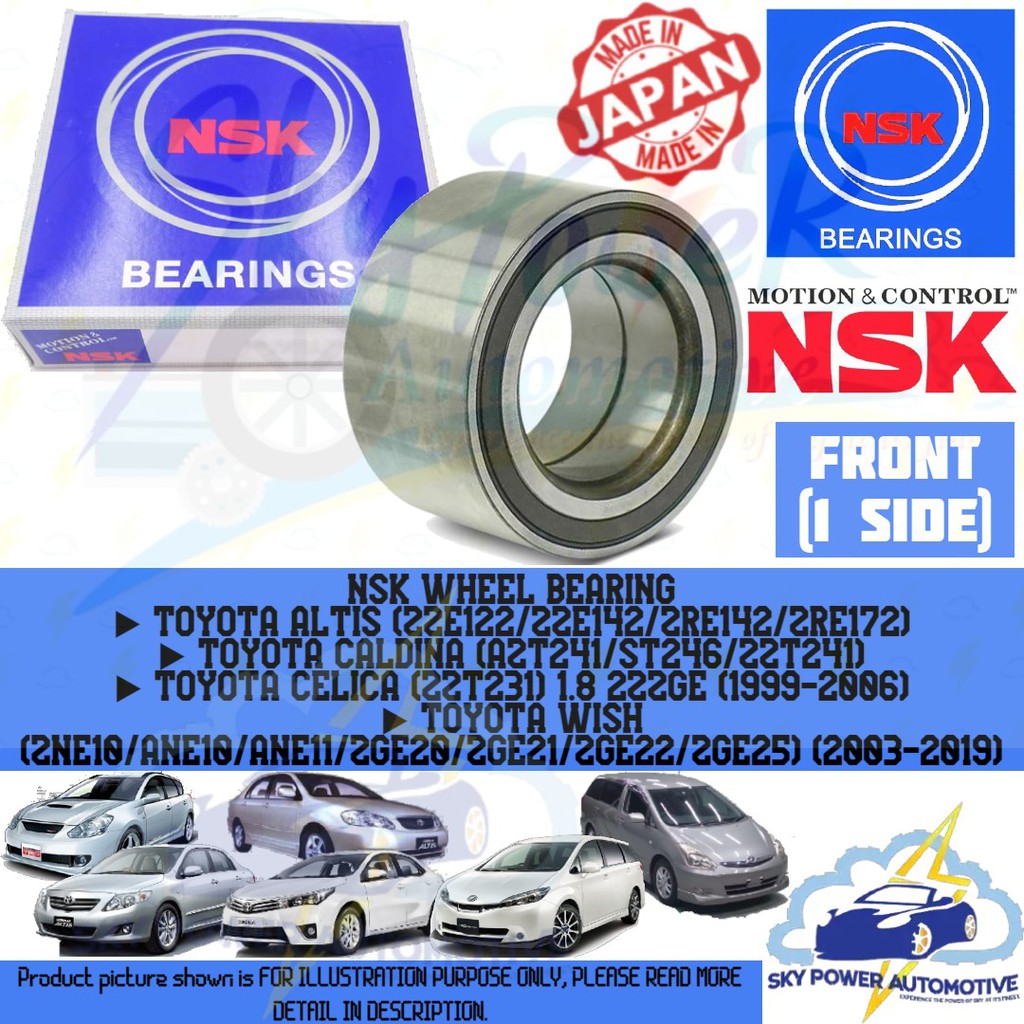 TOYOTA ALTIS (ZZE122/ZZE142/ZRE142/ZRE172) / CALDINA/CELICA(ZZT231 ...