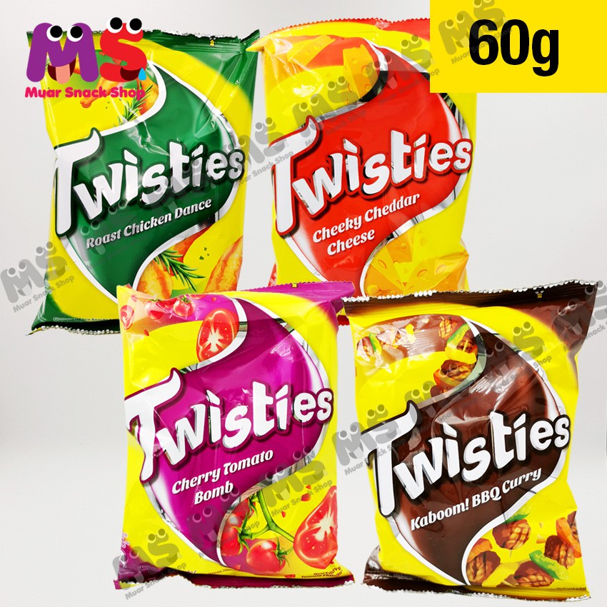 Twisties Corn Snacks 60g / Snek Jagung Twisties / 玉蜀黍玉米零食 | Shopee Malaysia