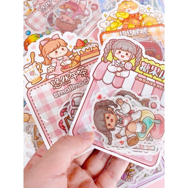 [Ready Stock] Small Mochi Sticker 小麻薯贴纸系列 Part 1 | Shopee Malaysia