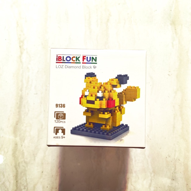 (Last Three) (Special Offer) LOZ Nano Block Pokemon Pikachu Micro ...