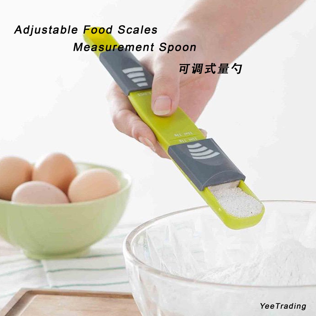 Adjustable Food Scales Measurement Spoon - [Ready Stock] | Shopee Malaysia
