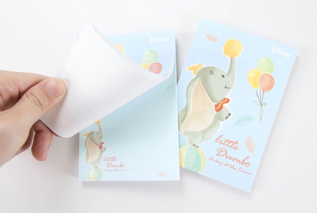 Disney Notepad 60K Pooh Princess Memo Toy Story Dumbo Mickey Alice ...