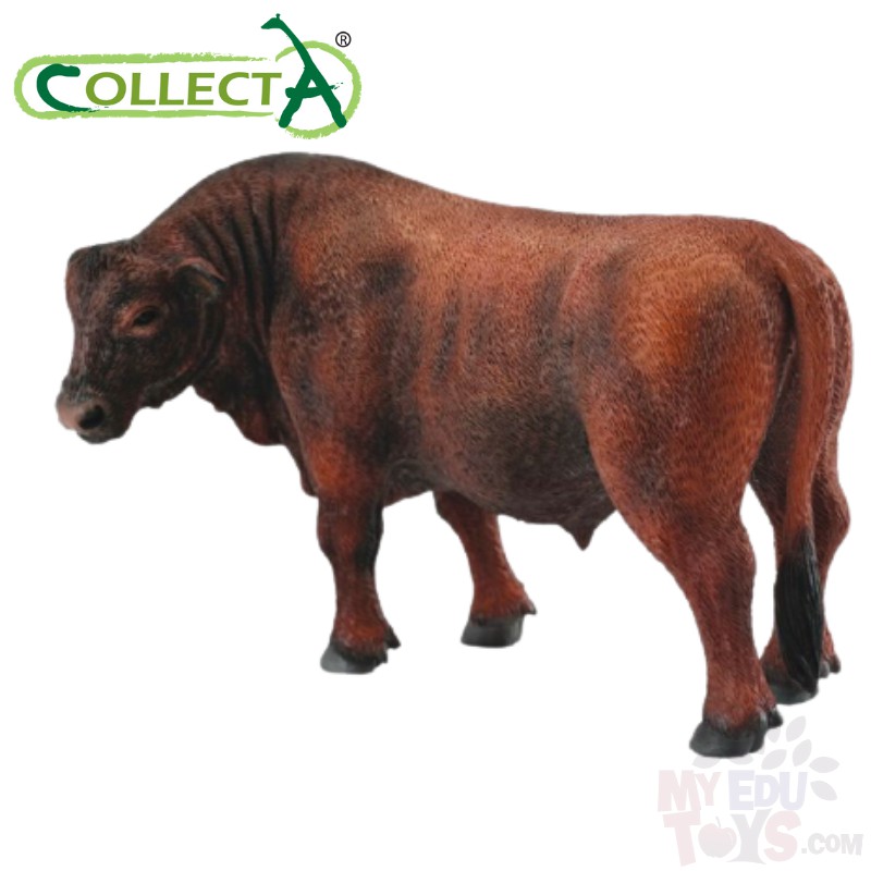 Red Angus Bull - Collecta 88508 Farm Life Animal Action Figures / Toy ...