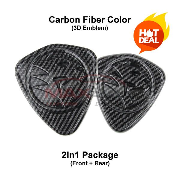 Car Emblem PROTON SAGA BLM SE FL FLX SV Logo 3D Tiger No Color Fade ...