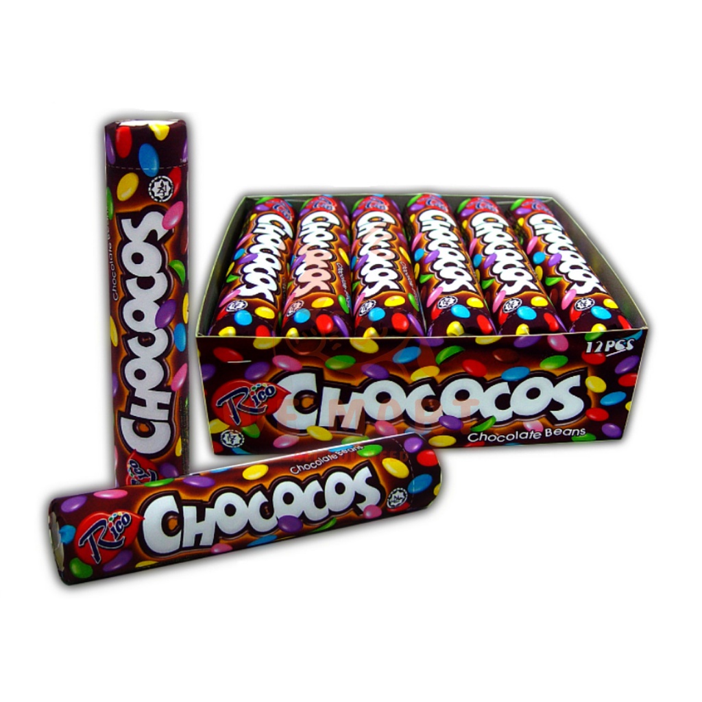 RICO Chococos Chocolate Bean Chocolate Snack Coklat Choco Koko ...