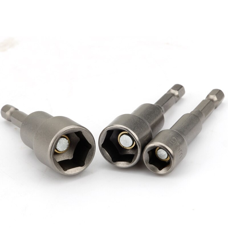 MAGNETIC HEX NUT SOCKET SETTER Power Tools Driver Drill Mata Pasang ...