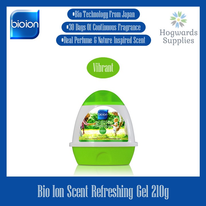 🔥Bio Ion💥Scents Freshening Gel Vibrant Fragrance 210g Fragrances Gel ...
