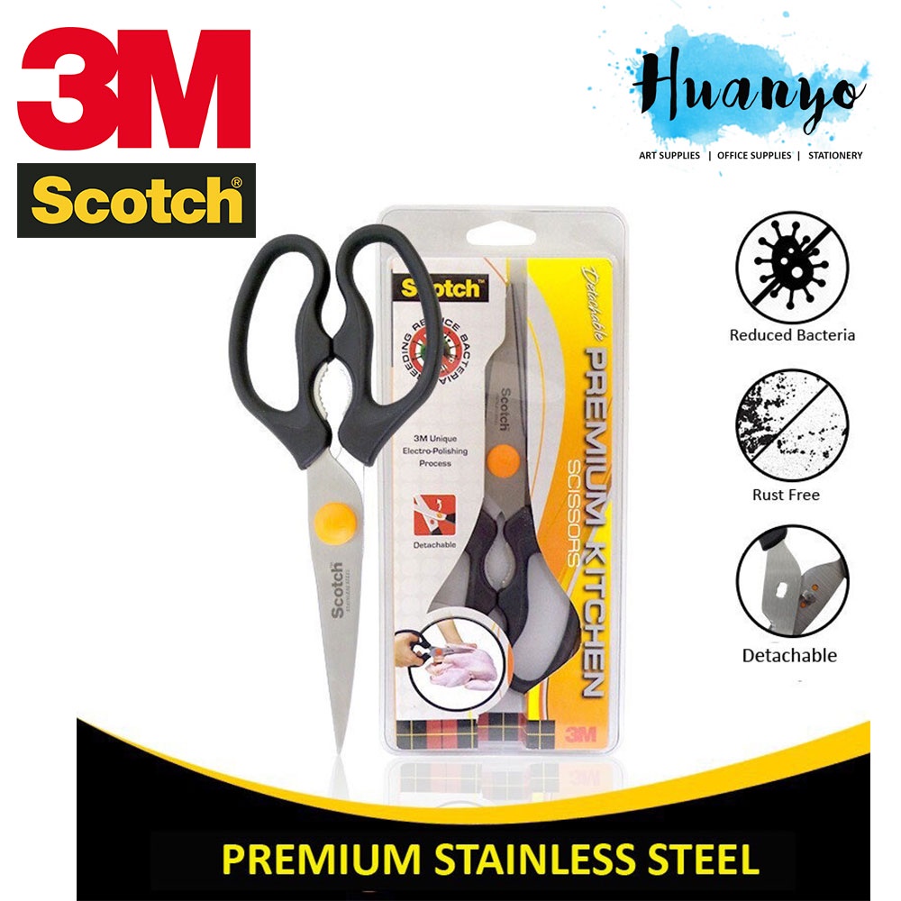 3M Scotch Detachable Premium Kitchen Scissors | Shopee Malaysia