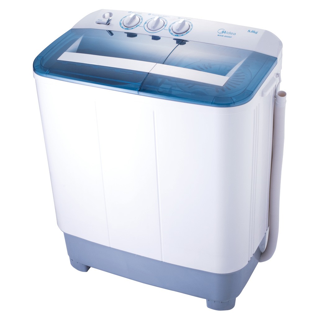MIDEA SEMI AUTO WASHING MACHINE 8KG-MSW-8008P | Shopee Malaysia