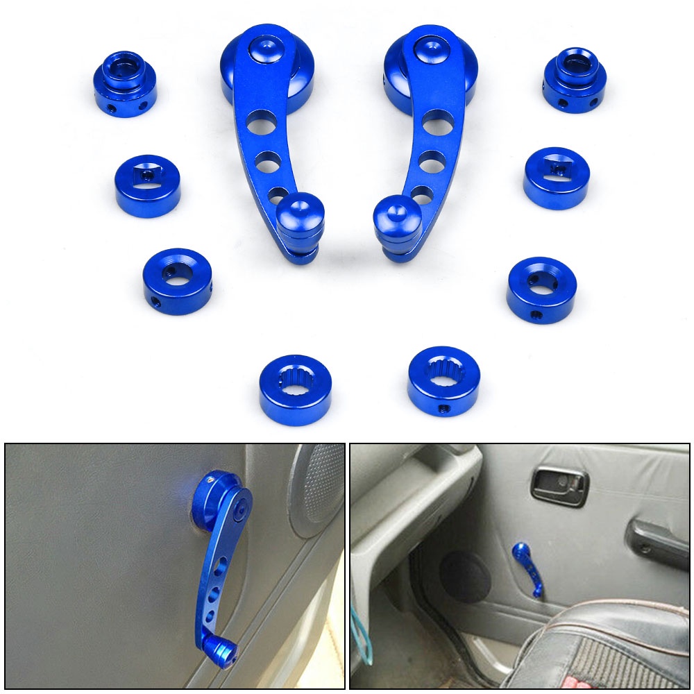 Universal Aluminum Alloy Car Manual Door Window Lifting Crank Handle ...