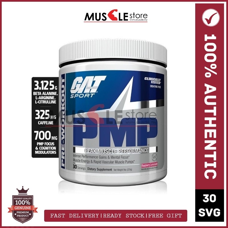(SUPER OFFER 03/2024 EXPIRY) GAT SPORT PMP 30 SV RASPBERRY LEMONADE Pre ...