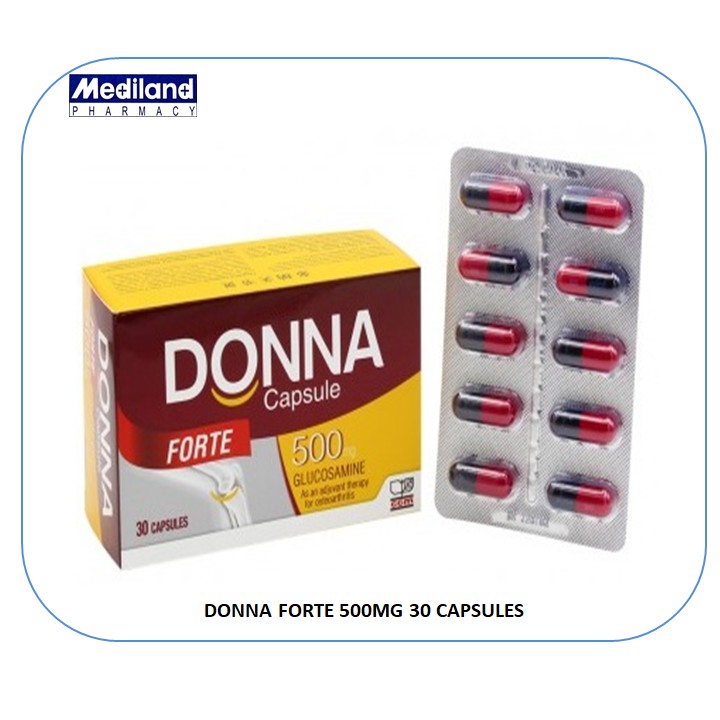 DONNA FORTE 500MG CAPSULE 30'S | Shopee Malaysia