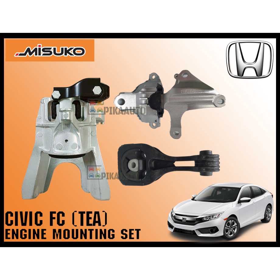 HONDA CIVIC FC (TEA) 1.5 TURBO ENGINE MOUNTING SET (MISUKO BRAND ...