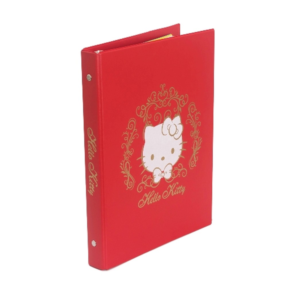 Bantex Multiring Binder Hello Kitty 20 Ring 25mm A5 Red 1324A09HK ...