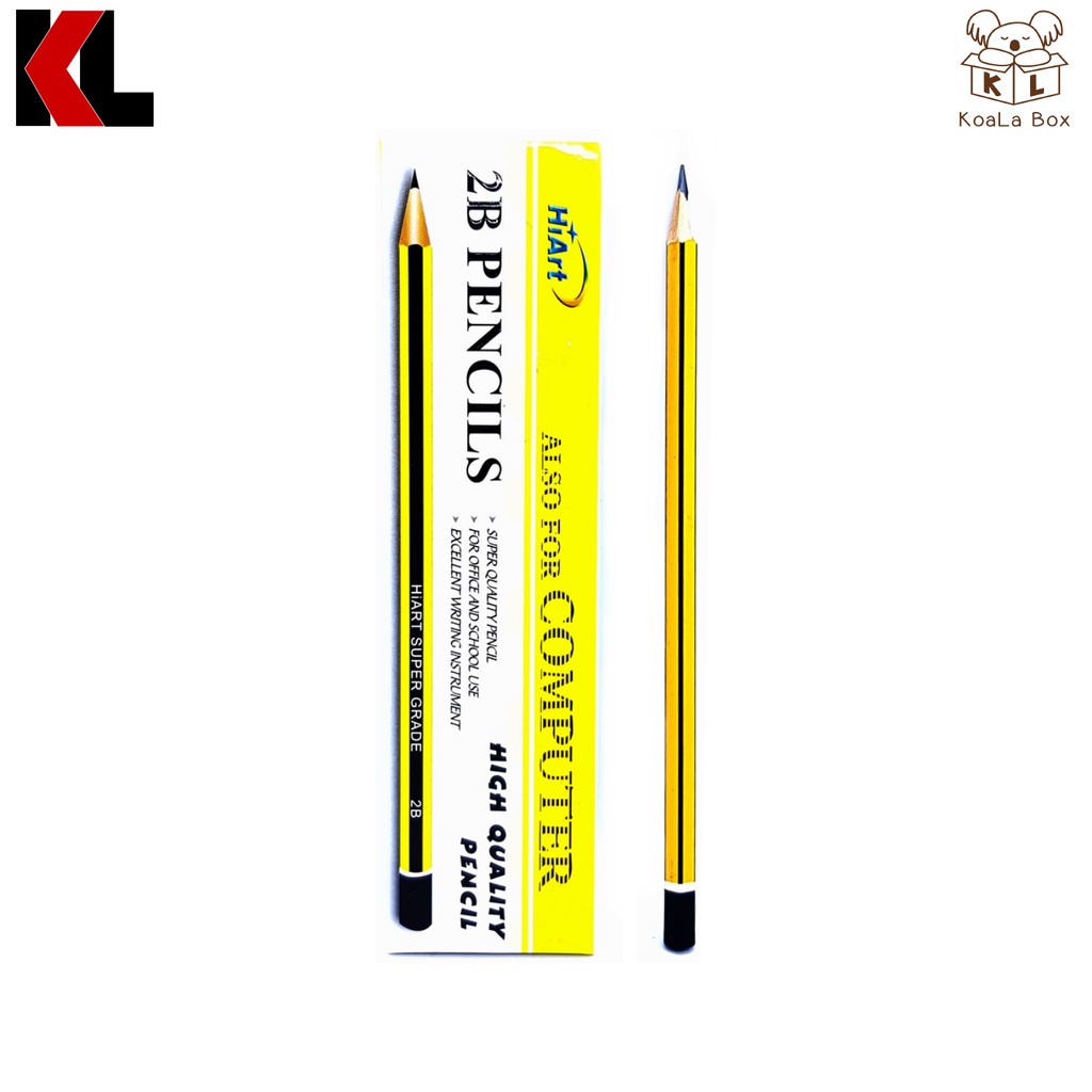 Hiart Super Grade 2B Pencil (12Pcs) | Shopee Malaysia