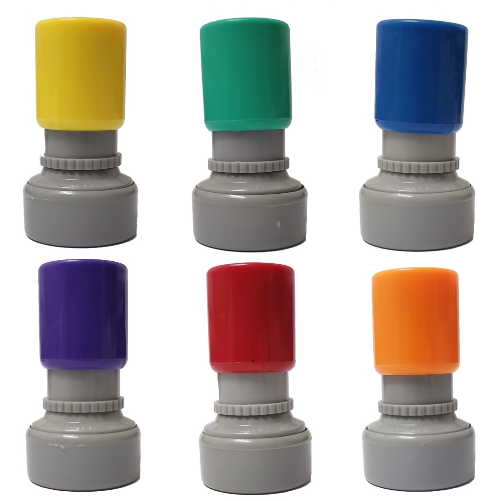 [READY STOCKS] 28MM ROUND FLASH STAMP/ CHOP/ RUBBER STAMP CHOP ...